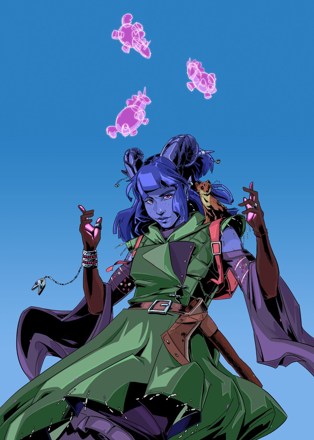 Jester Lavorre - Critical Role - Art Print - Etsy