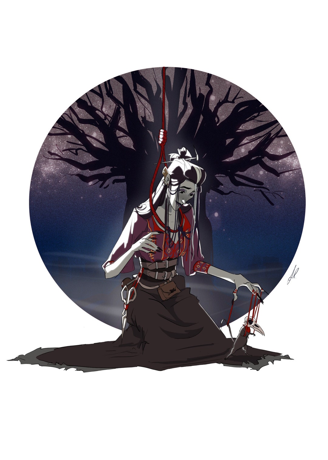 Laudna - Critical Role - Art Print - Etsy