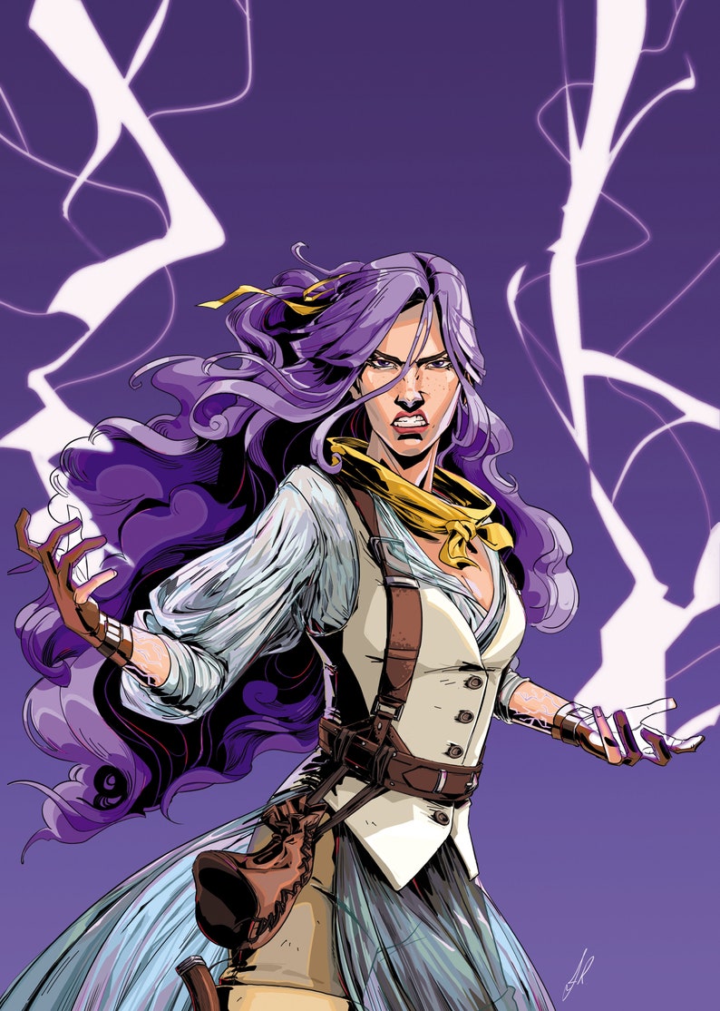 Imogen Temult Art Print Critical Role - Etsy