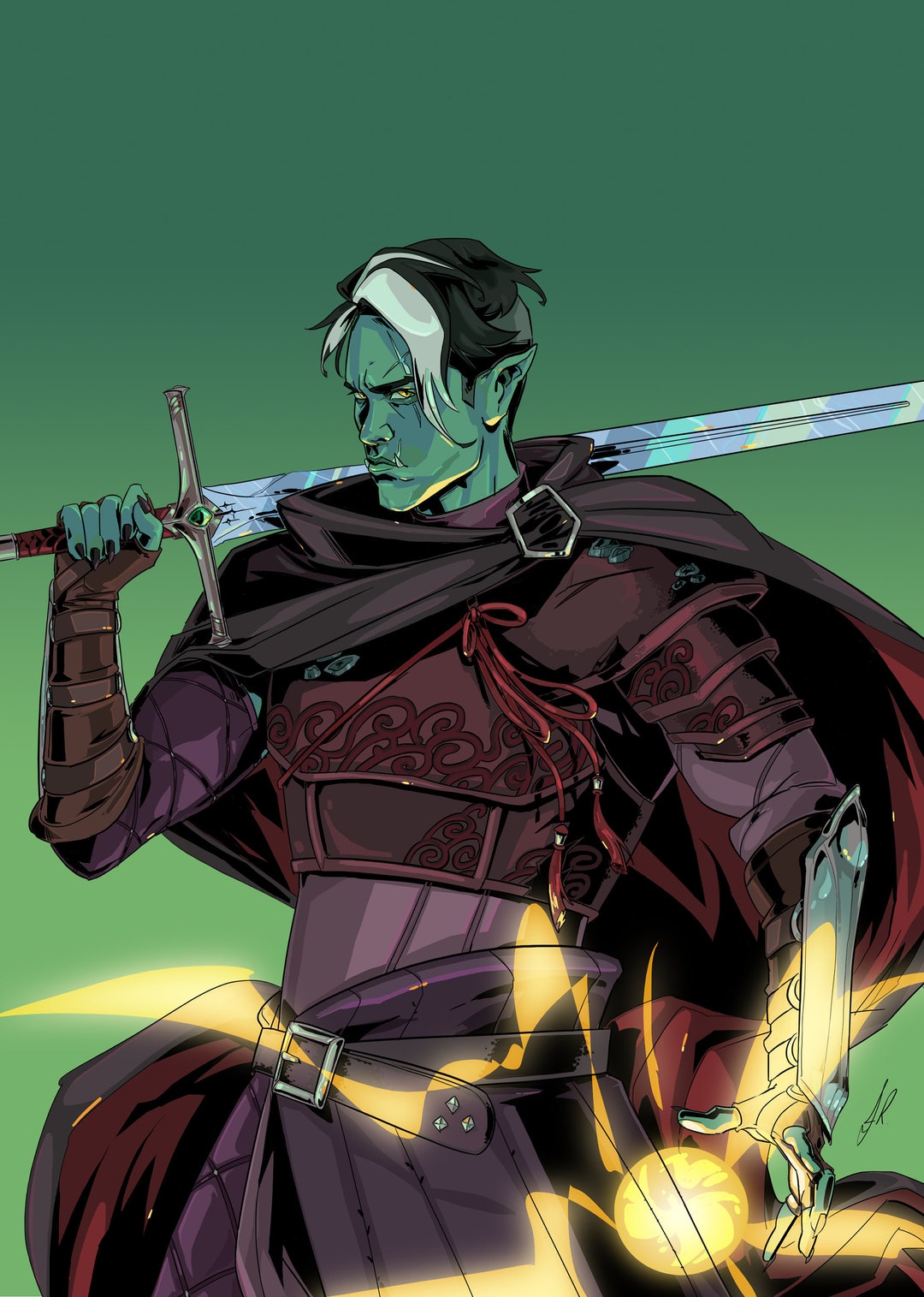 Fjord - Critical Role - Art Print - Etsy