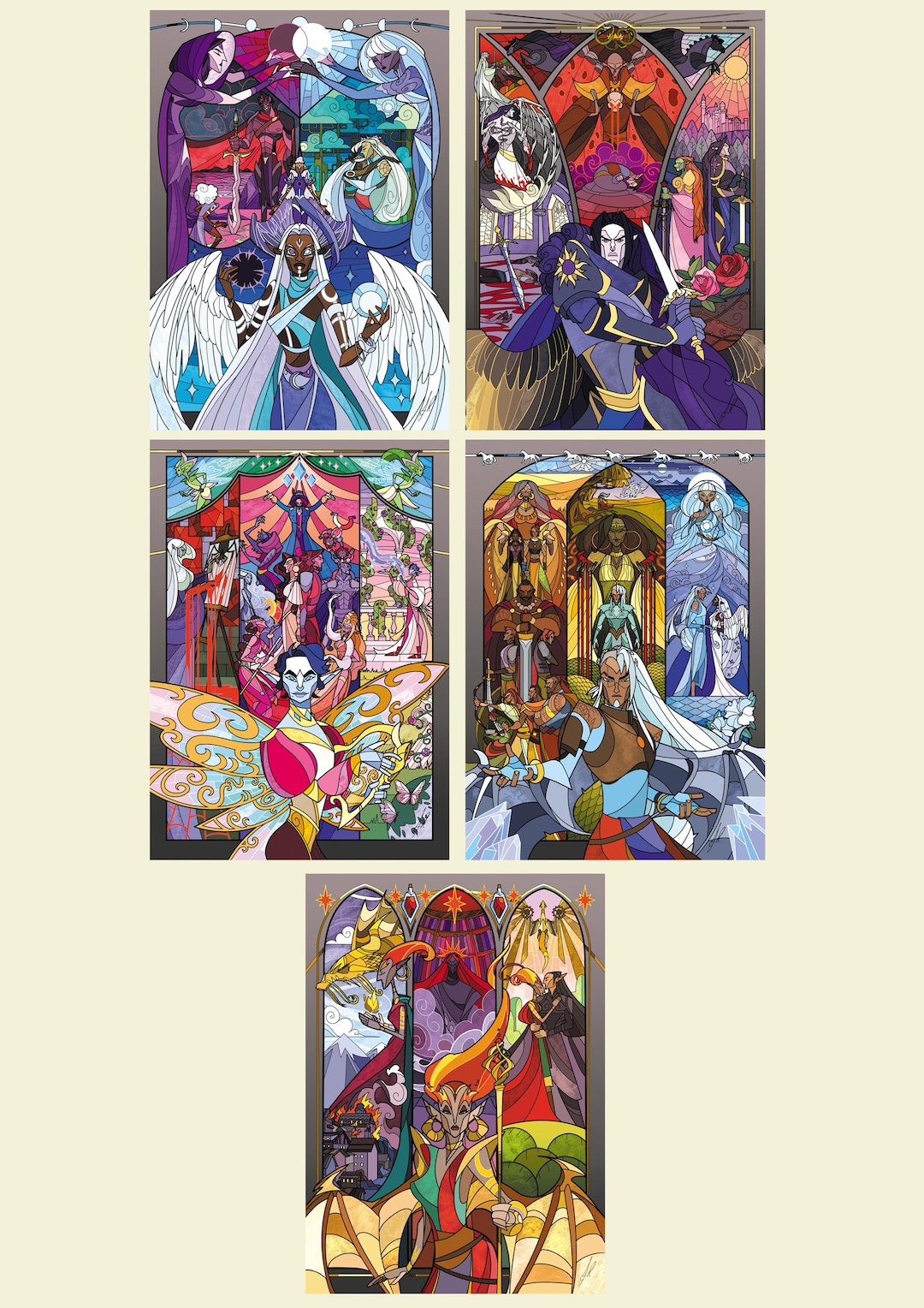 The Last Resort - Stained Glass - Art Print - Etsy