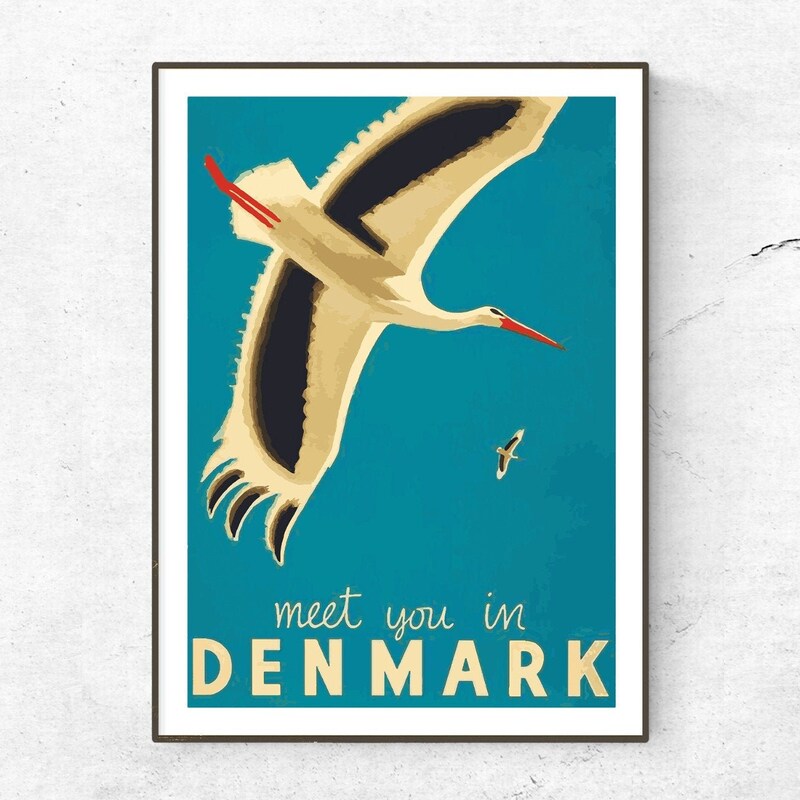 Denmark Poster - Etsy
