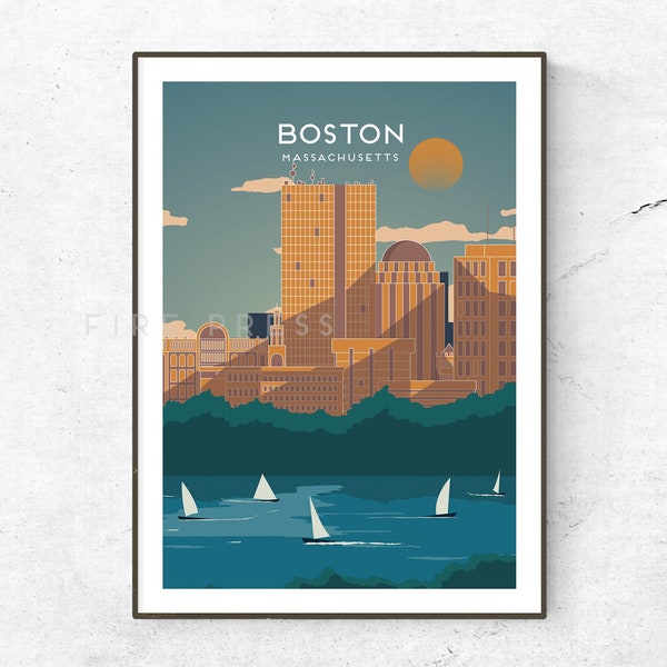 Boston Posters - Etsy
