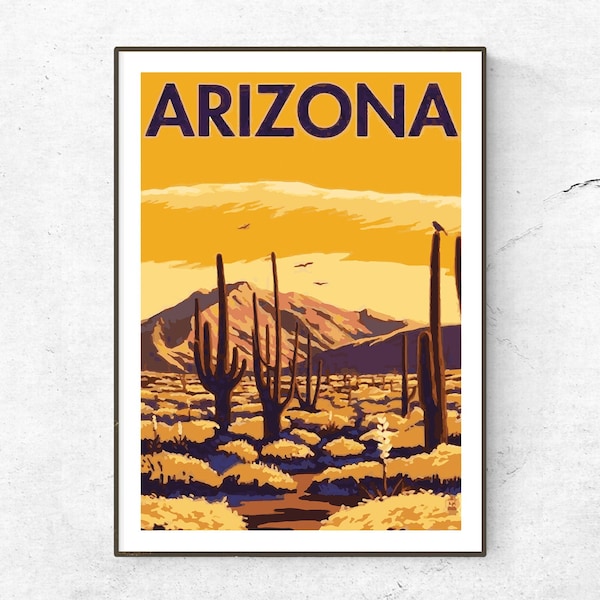 Arizona Poster - Etsy