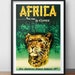 Restored Pan Am Africa Print / African Travel Poster / Retro Travel ...