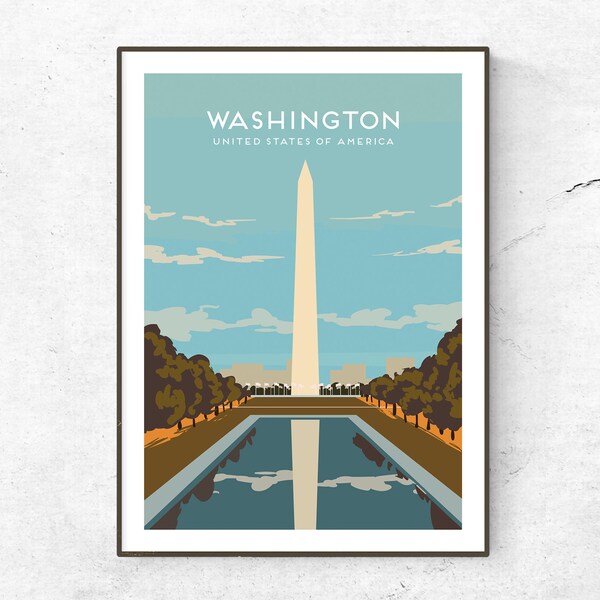 Washington Dc Poster - Etsy