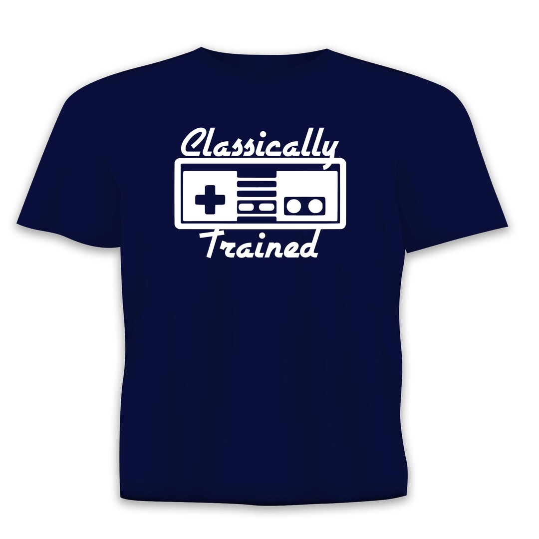Classically Trained Gamer Controller 2 Funny Gaming 8bit 16bit - Etsy