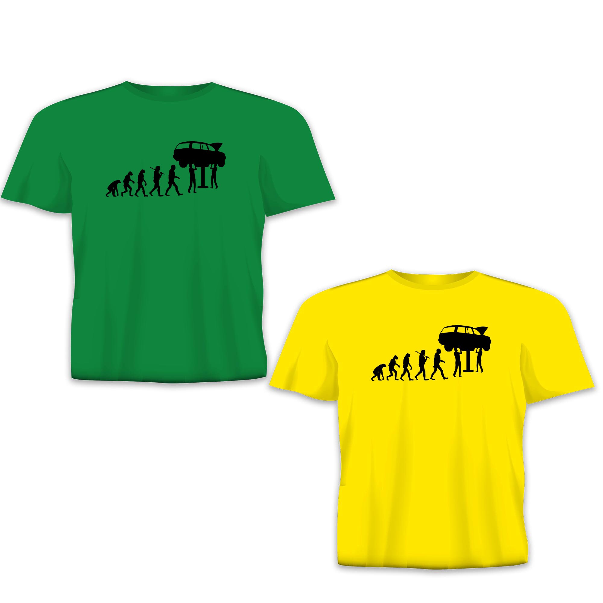 Evolution of A Car Mechanic Evolution of Human Mankind Funny - Etsy