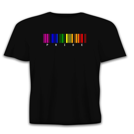 Pride Barcode Rainbow Colours LGBT LGBTQ Pride Month Proud Gay - Etsy