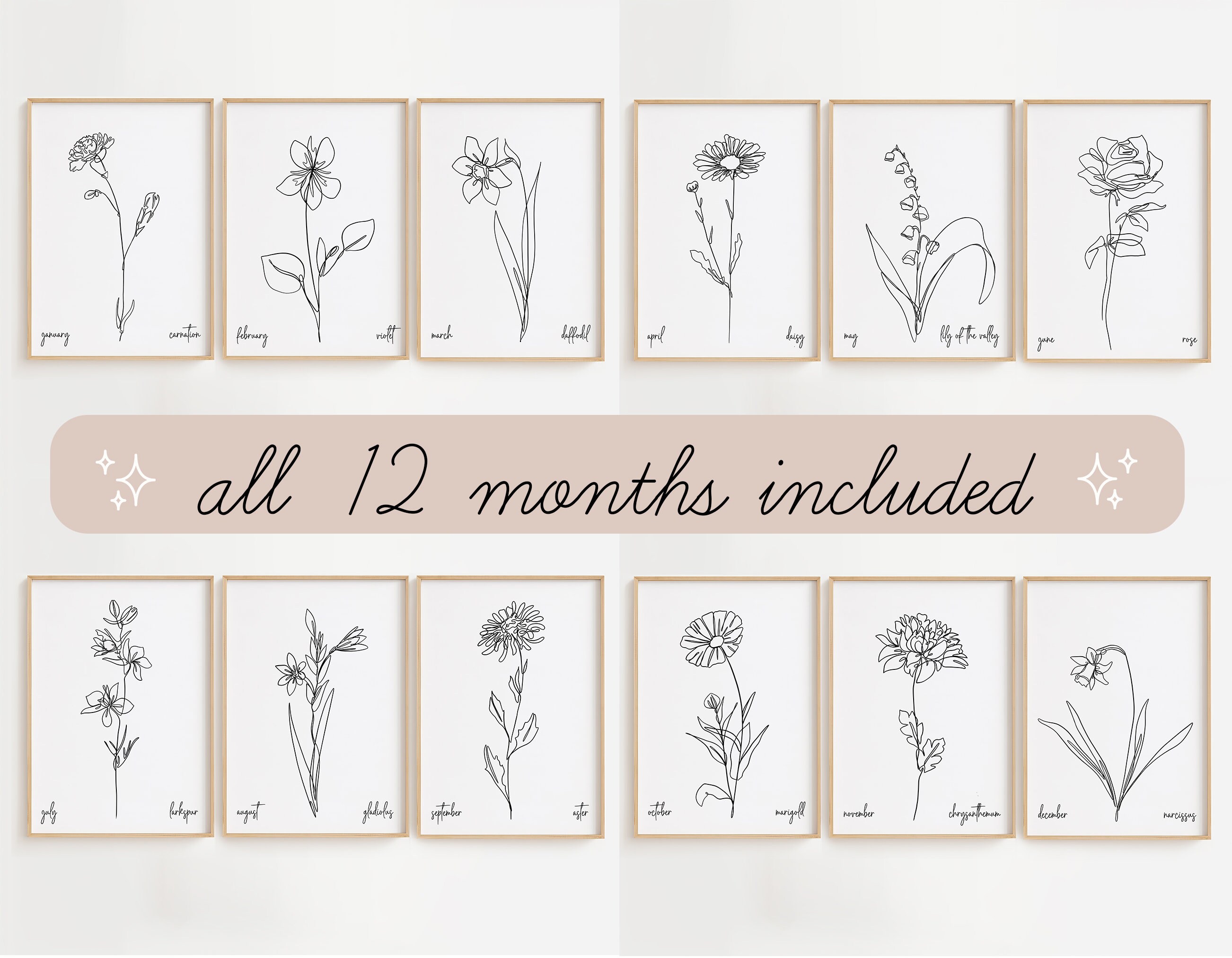Twin Nursery Wall Decor SET Modern Minimalist Twin Nursery Wall Art Twin Nursery Wall Decor SET Modern Minimalist Twin Nursery Wall Art