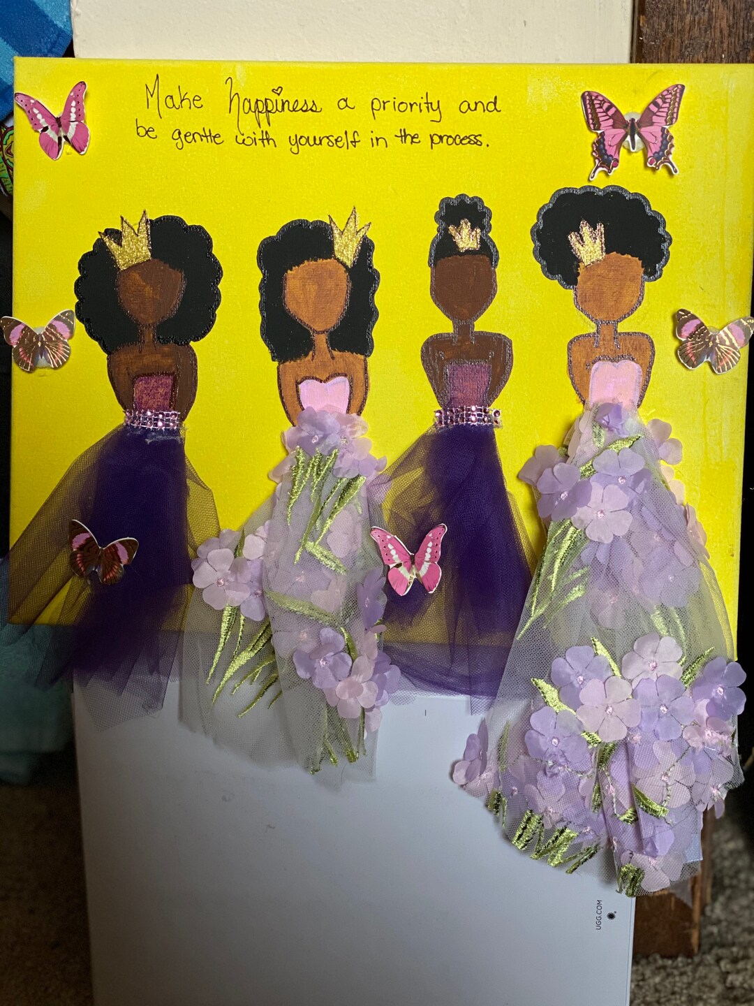 4 Girls Painting - Etsy