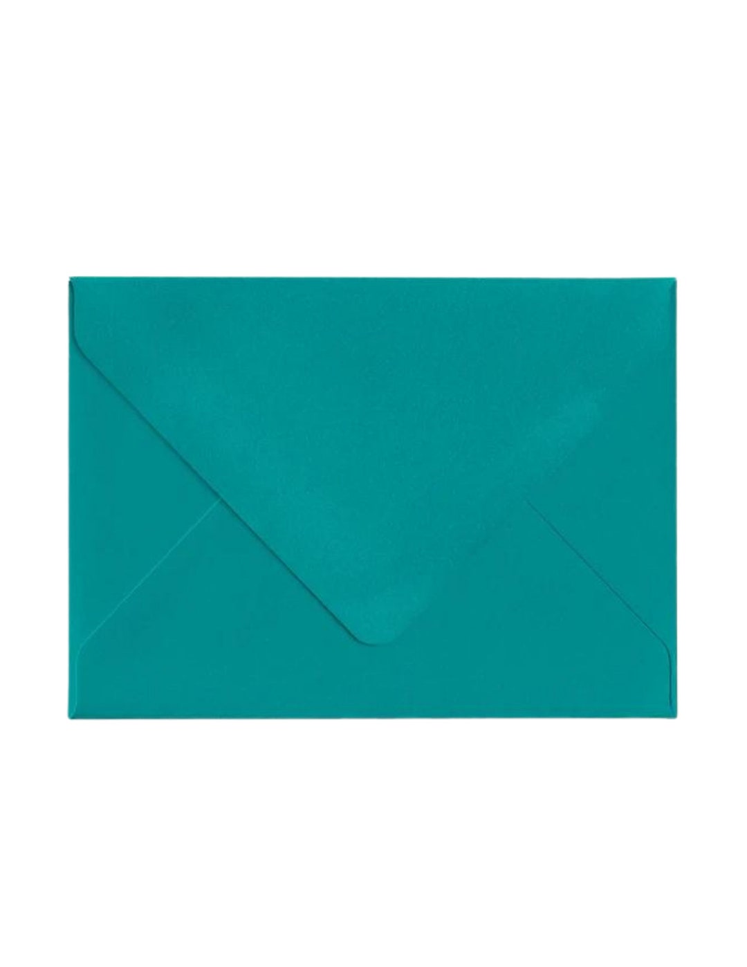 25 Pack - A2 Euro Flap Envelope for Invitations: Matte Turquoise ...