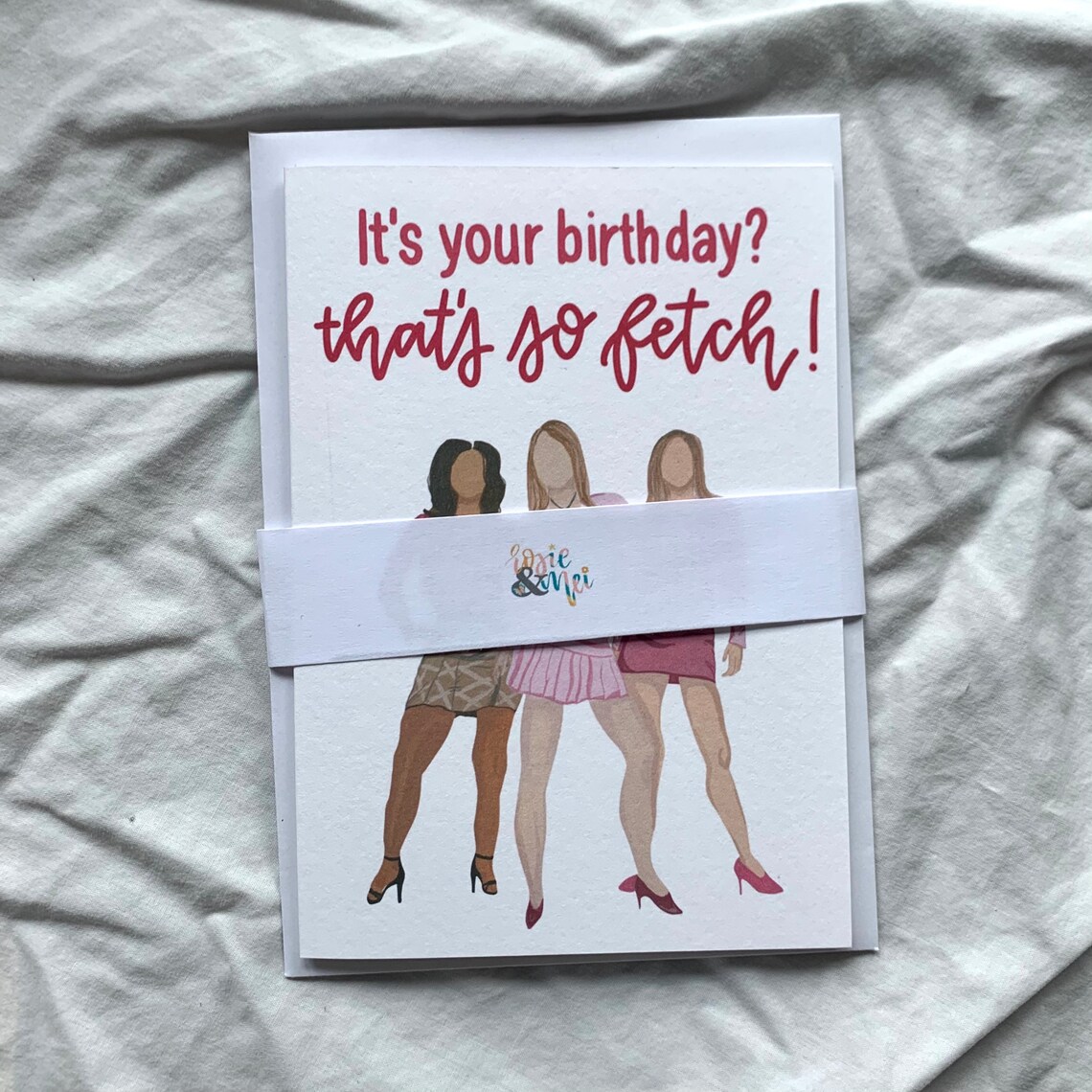 Mean Girls Birthday Card Mean Girls Quote Thats So Etsy Uk