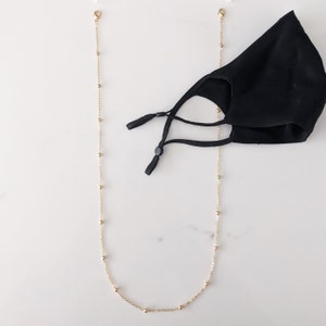 UK SELLER Face Mask Necklace Chain 18ct Gold Plated Face - Etsy