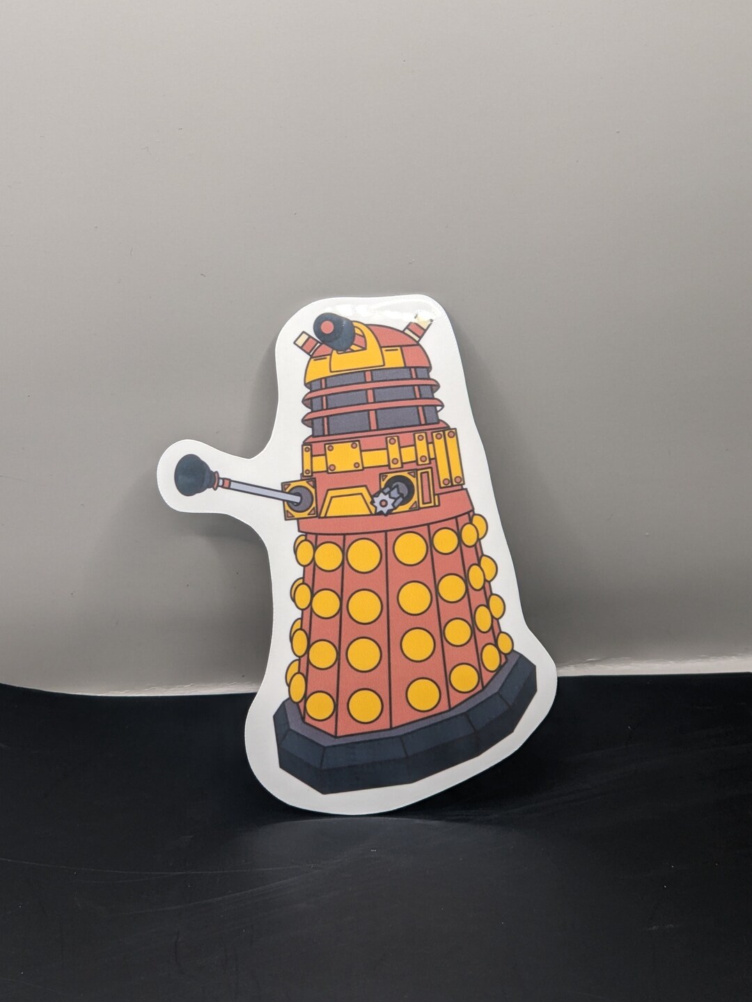 The Daleks Sticker, Doctor Who Stickers, Laminated Stickers, Unique ...