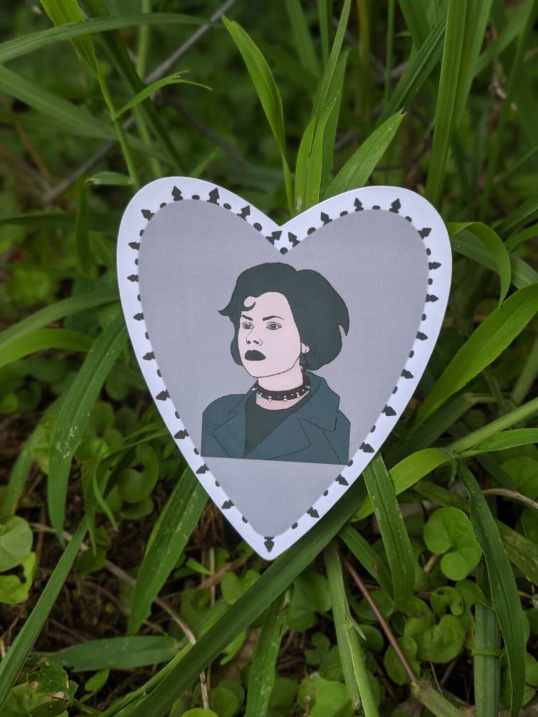 Nancy Spiked Heart Sticker the Craft Sticker the Craft Nancy Sticker ...