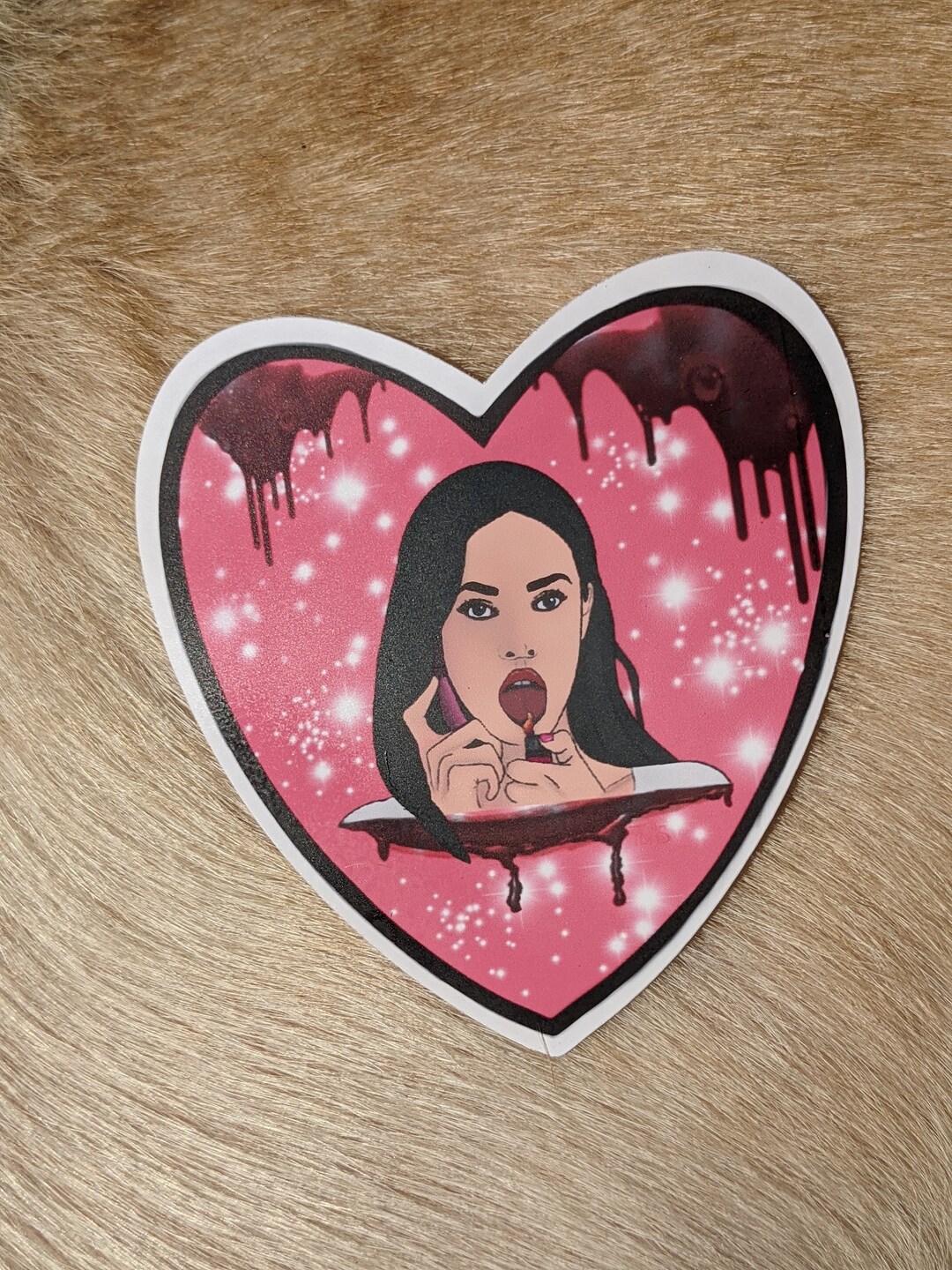Jennifer's Body Heart Sticker, Jennifer's Body Sticker, Jennifer's Body ...