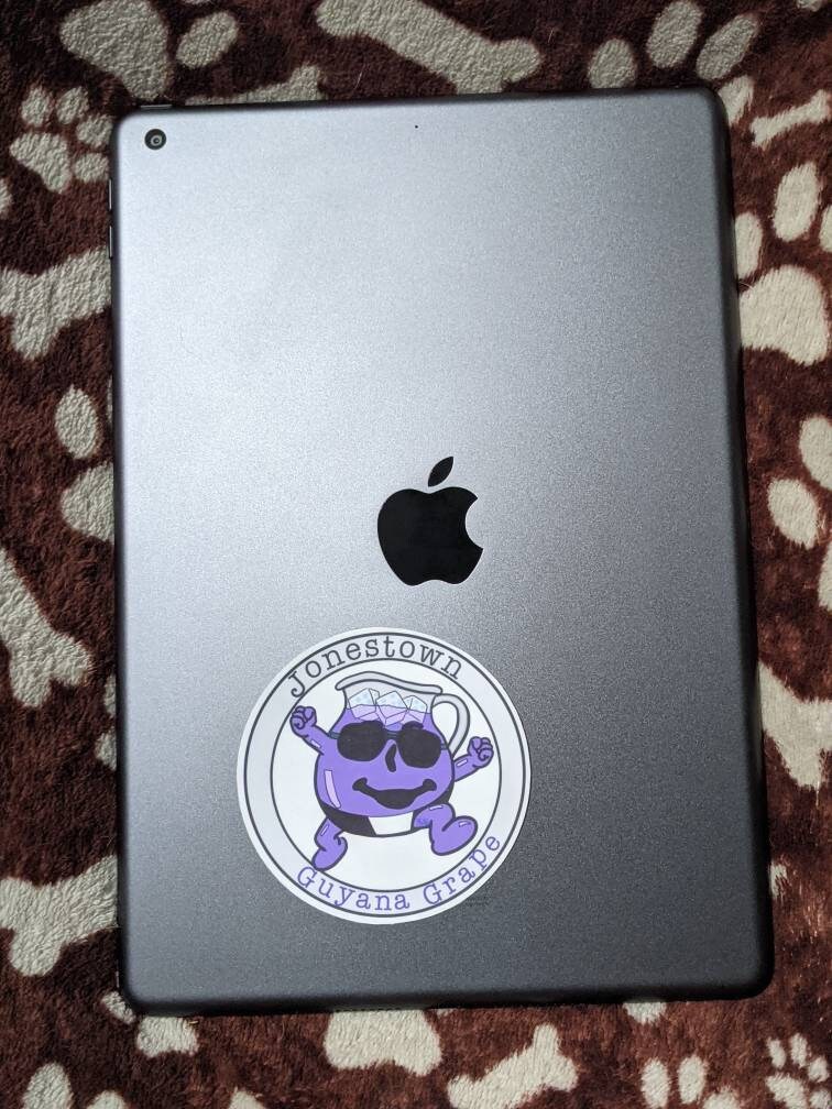 Jonestown Guyana Grape Kool-aid Guy Sticker, Cult Meme - Etsy