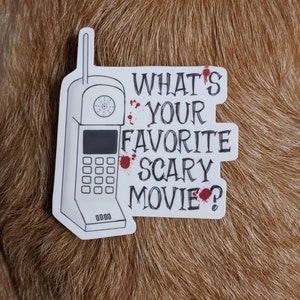 Scream 1996 Stickers Scream Stickers Horror Movie Stickers - Etsy