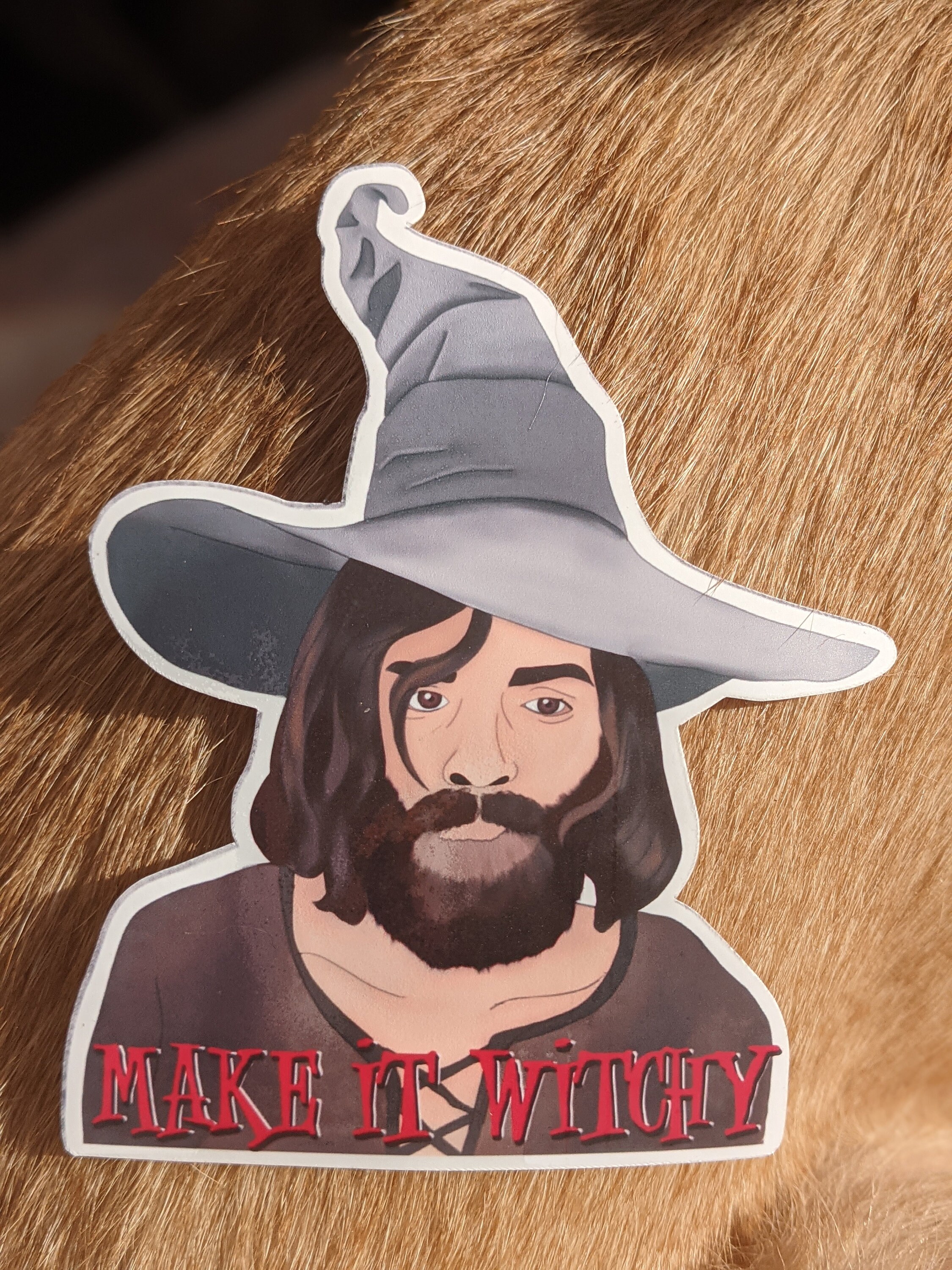 Charles Manson 'make It Witchy' Sticker, Cult True Crime Gift - Etsy