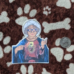 Danny Devito Jesus Sticker, Always Sunny in Philadelphia Frank Stickers ...