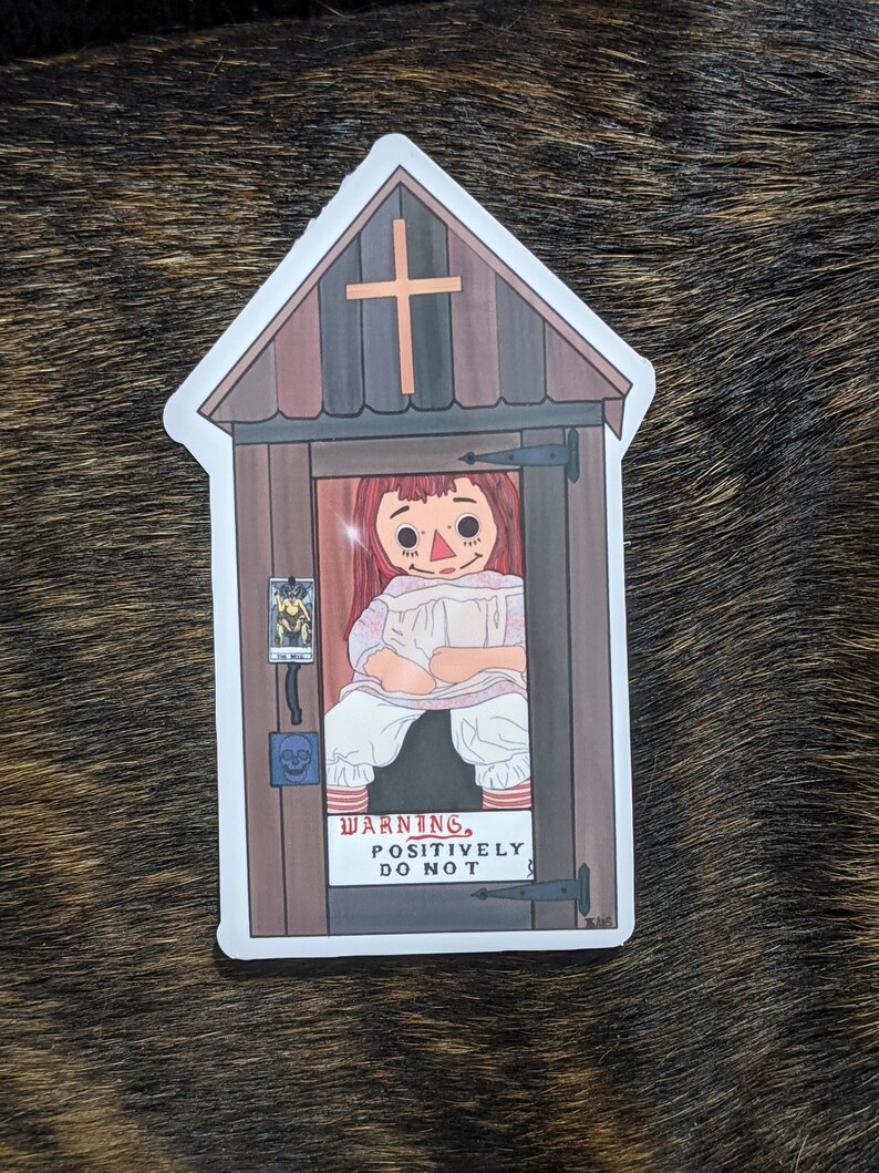 Annabelle Stickers Annabelle the Conjuring Ragedy Ann Doll | Etsy