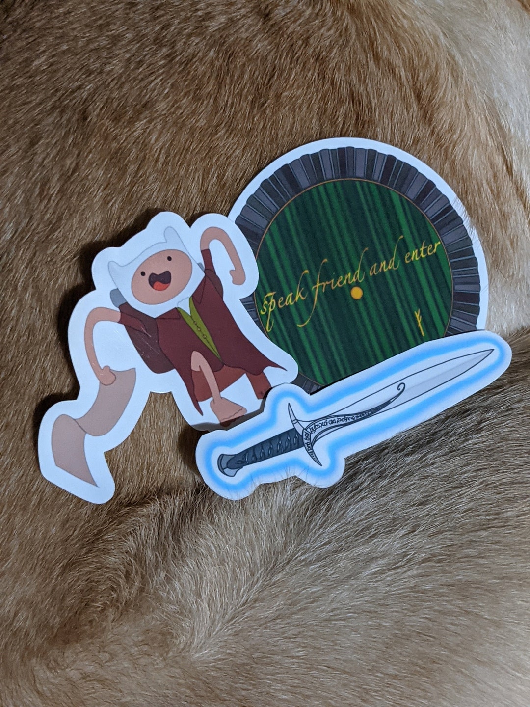 The Hobbit Sticker BUNDLE, the Hobbit Stickers, Bilbo Bagging Stickers ...