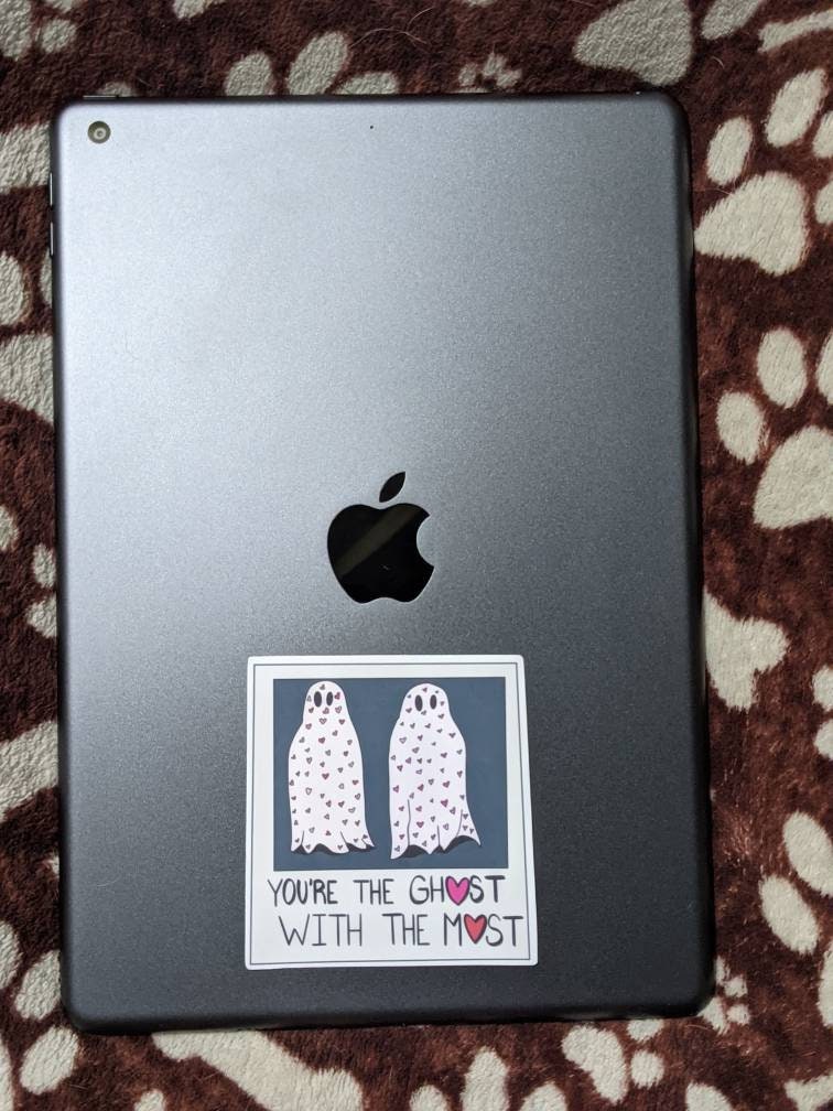Ghost With the Most No Feet Valentines Day Sticker - Etsy