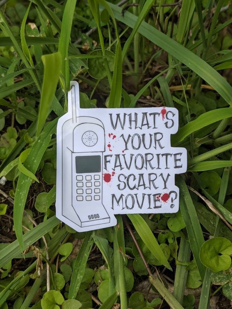 Scream 1996 stickers scream stickers horror movie stickers | Etsy