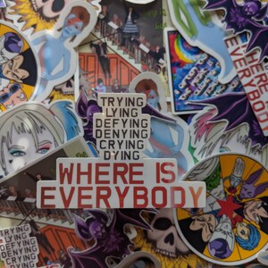 NiN where is everybody sticker NIN sticker Nin Laptop | Etsy