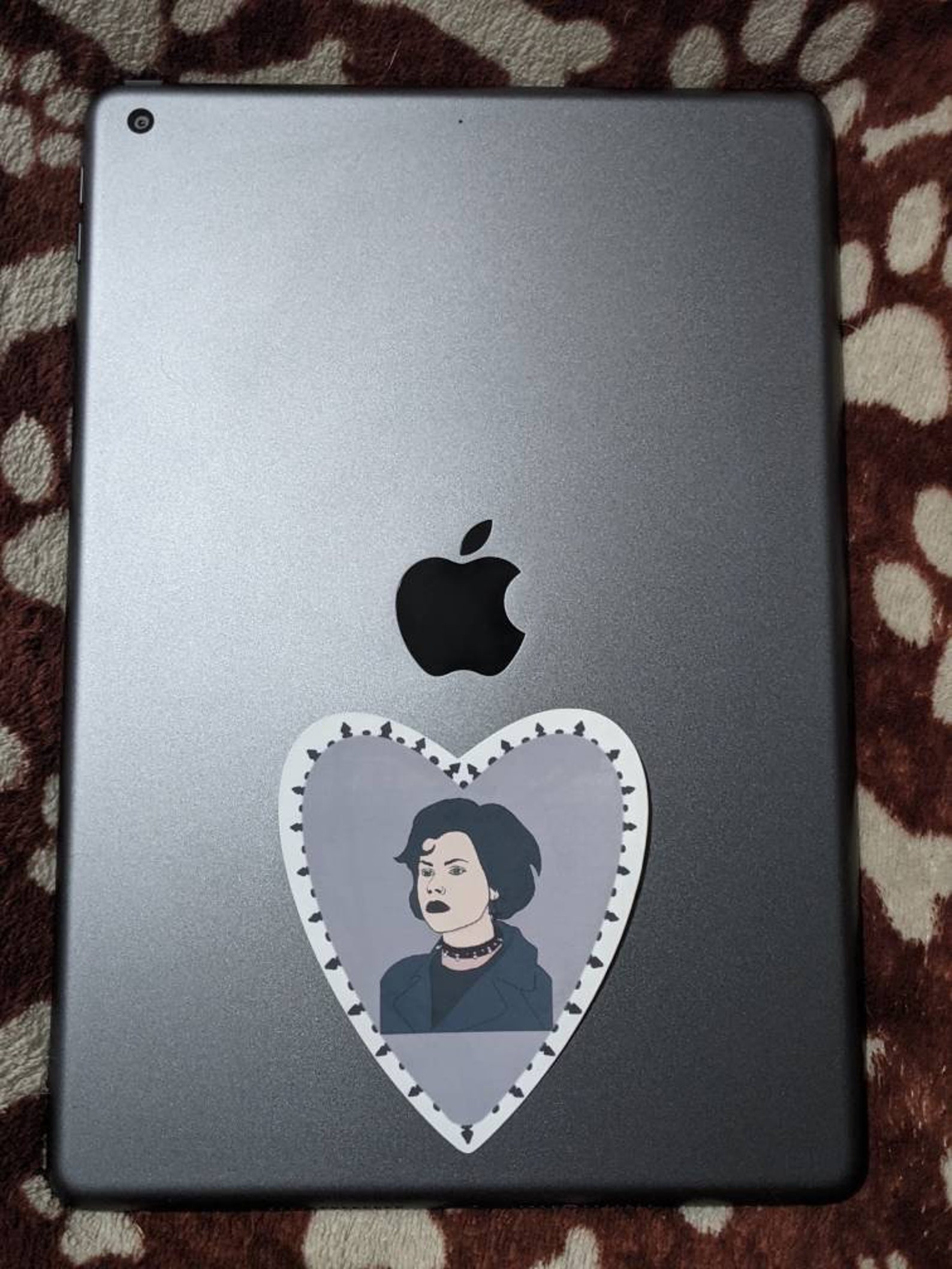 Nancy Spiked Heart Sticker the Craft Sticker the Craft - Etsy