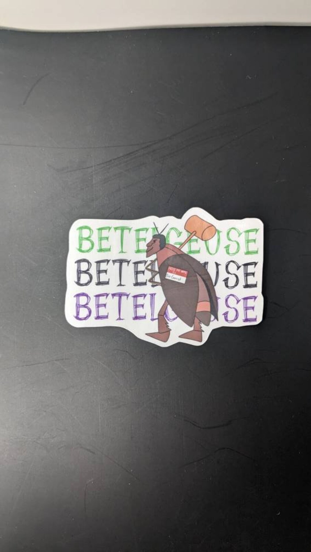 Beetlejuice Stickers, Beetlegeuse Sticker, Tim Burton Sticker, Movie ...