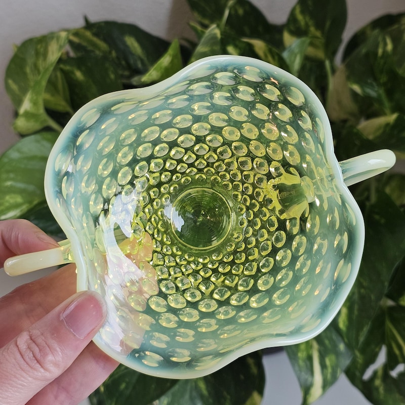 Topaz Glass Fenton - Etsy