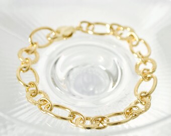 Chunky Gold Bracelet - Etsy