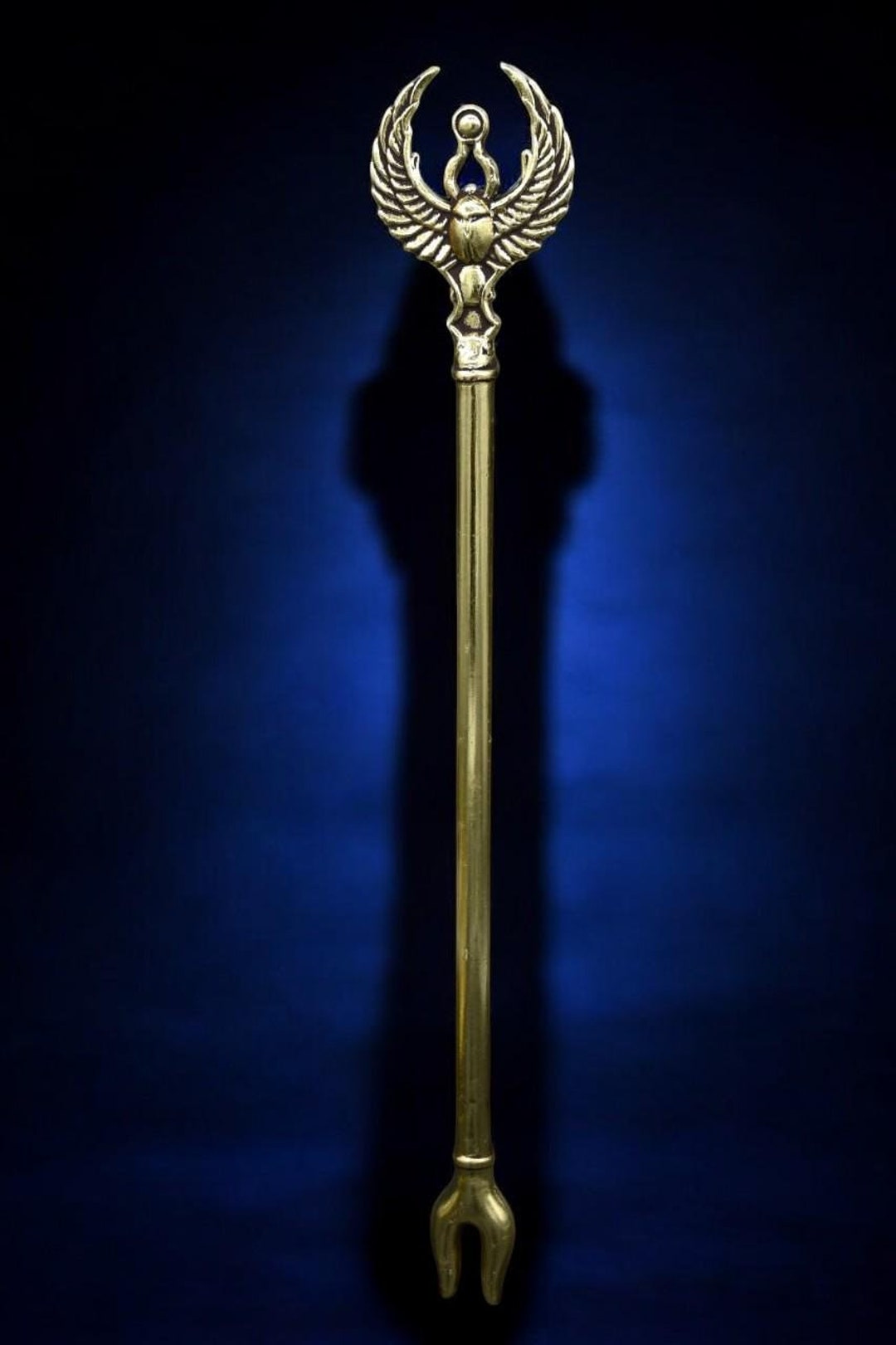 The Scarab Scepter Egyptian Mythology Museum Item Created in Egypt That ...