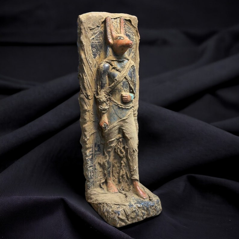 Anubis God Statue Ancient Egyptian Deity Figurine Finest Stone ...