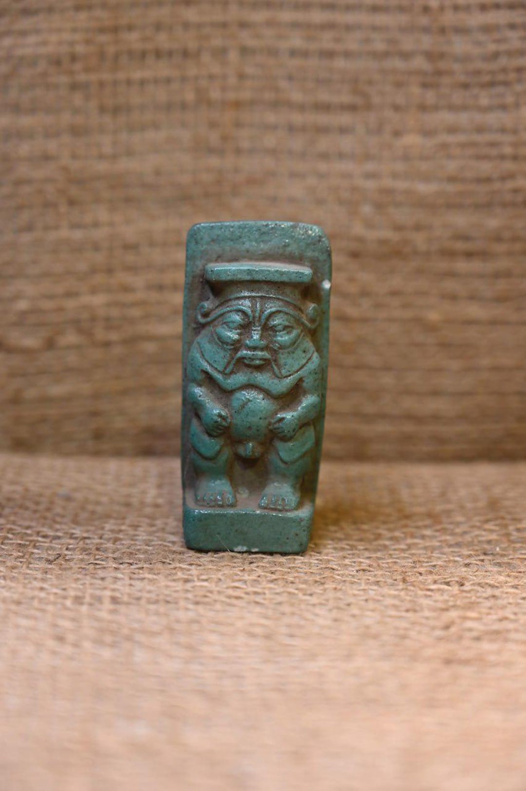 Egyptian Antiques Depicting the God Bes, the God of Fun, From Ancient ...