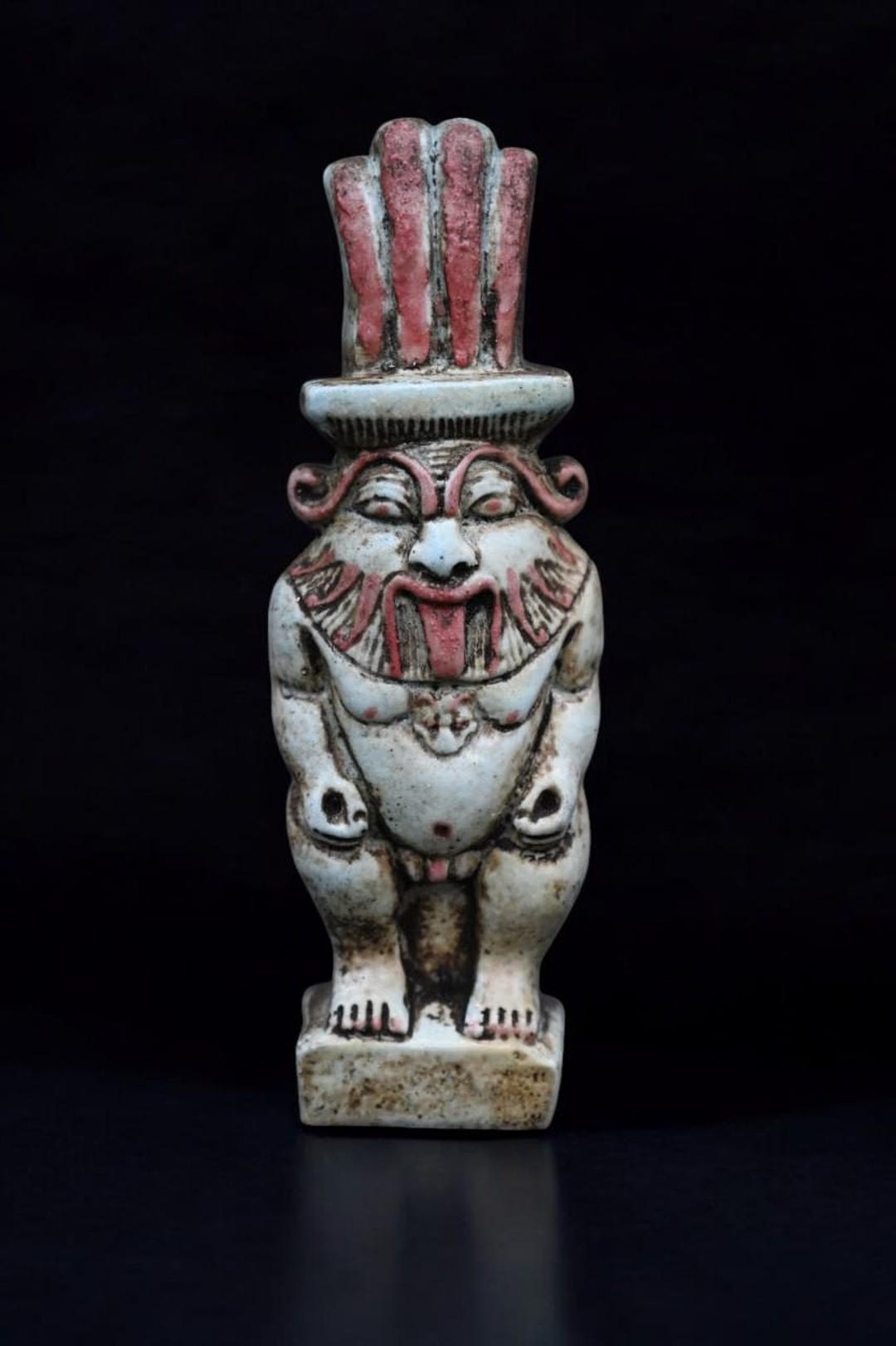 Bes, Egyptian Antiques Depicting the God Bes, the God of Fun, From ...