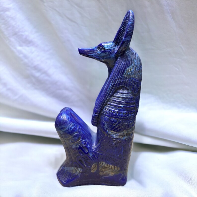 Anubis God Statue Ancient Egyptian Deity Figurine Finest Stone ...