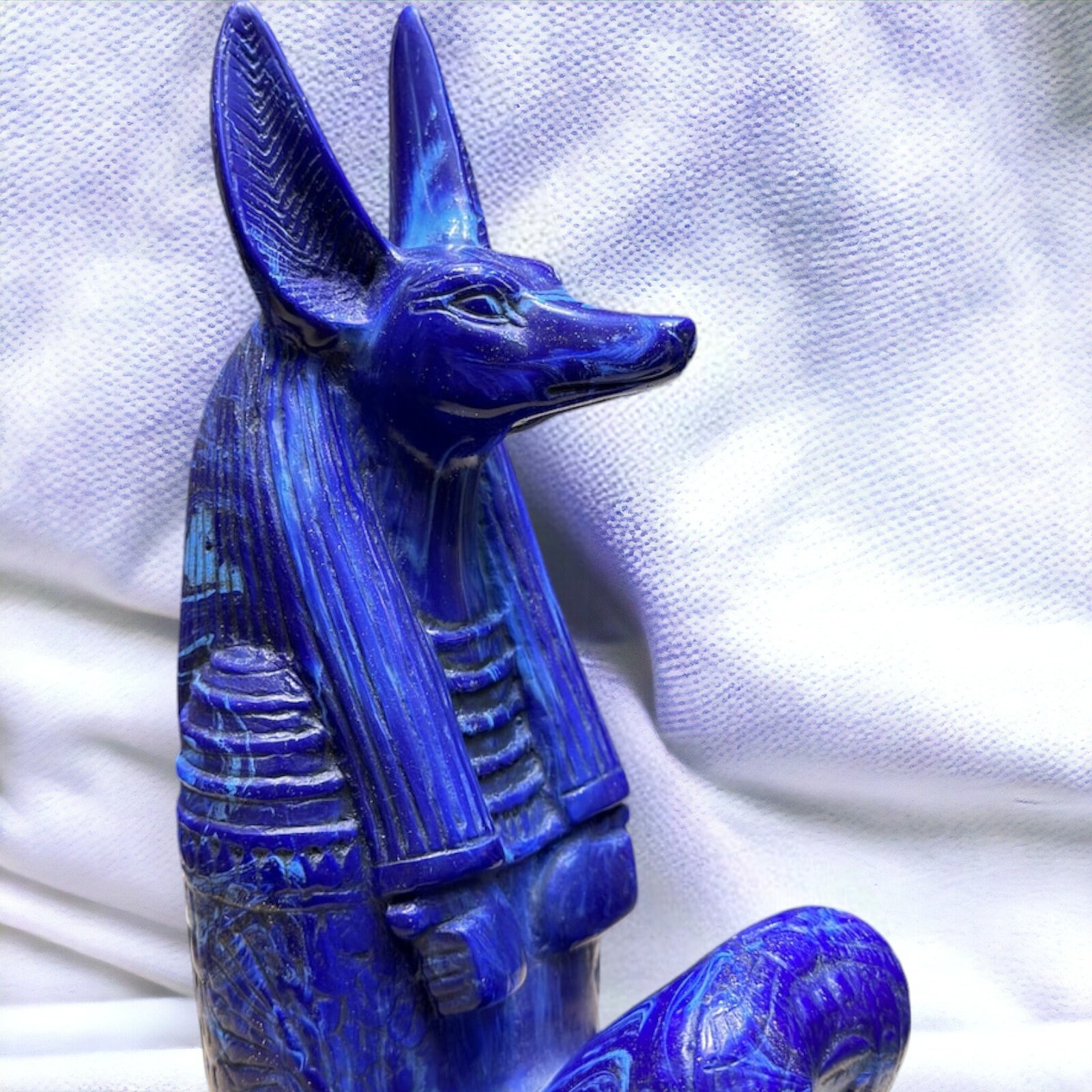 Anubis God Statue Ancient Egyptian Deity Figurine Finest Stone ...