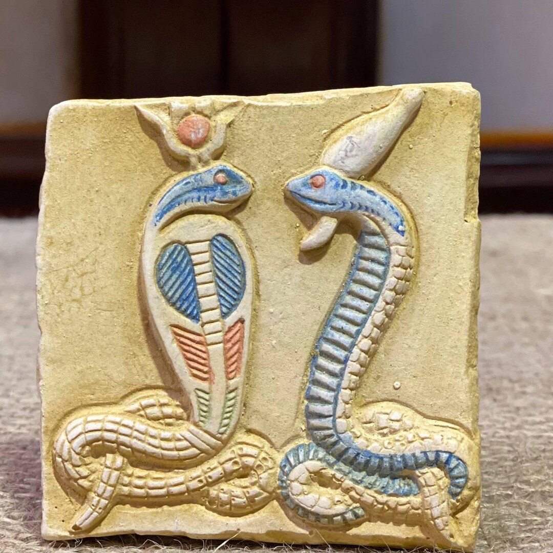 Uraeus Stone Statue: Egyptian Pharaonic Relief Art Replica - Etsy