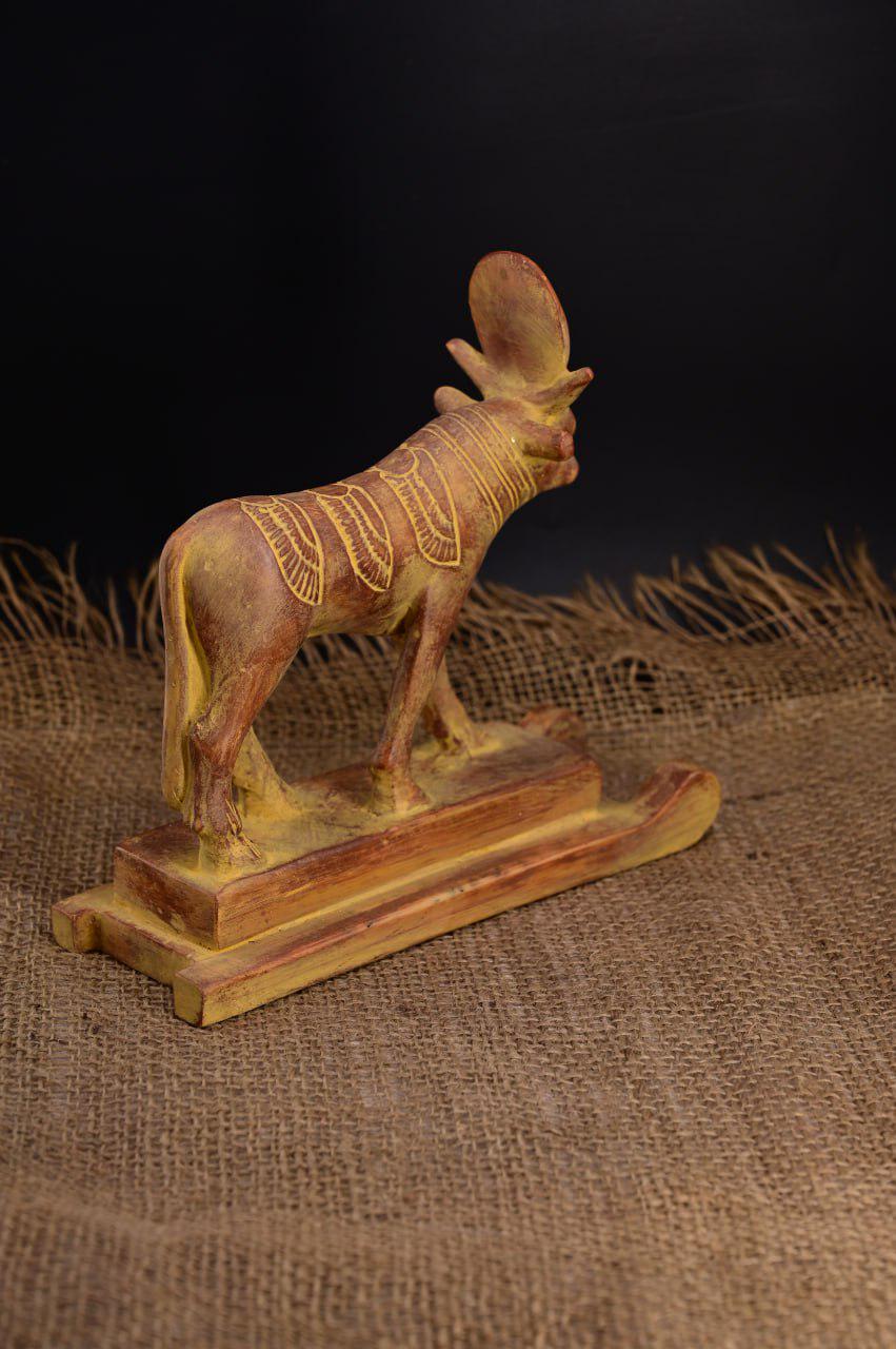 Goddess Hathor Statue: Egyptian Cow Deity Replica - Etsy