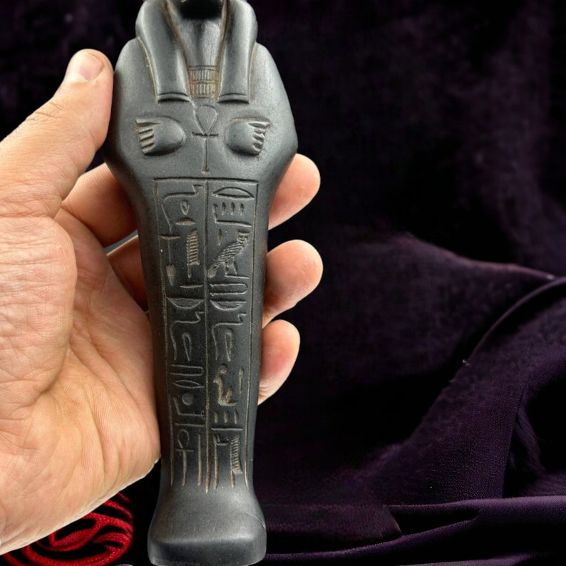 Anubis God Statue Ancient Egyptian Deity Figurine Finest Stone ...