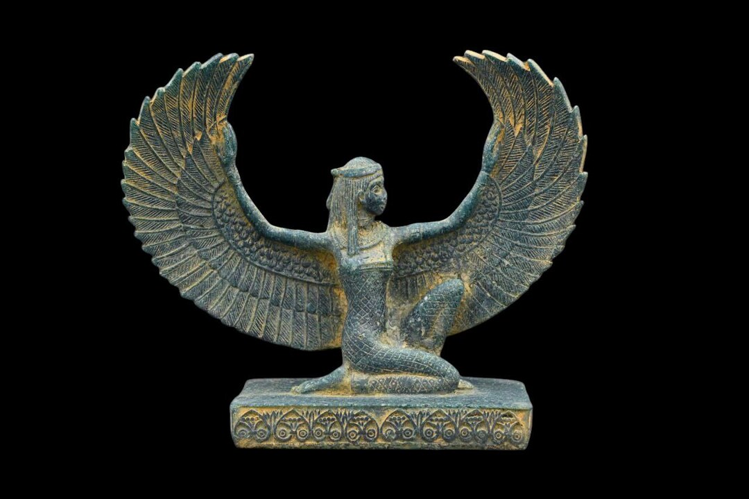 Isis A Lovely Goddess Statue Replica of the Goddess of Love and ...