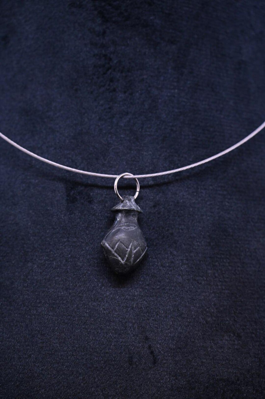 Basalt Stone Egyptian Ib Heart Amulet: Ornament Jewelry Ancient Egypt ...