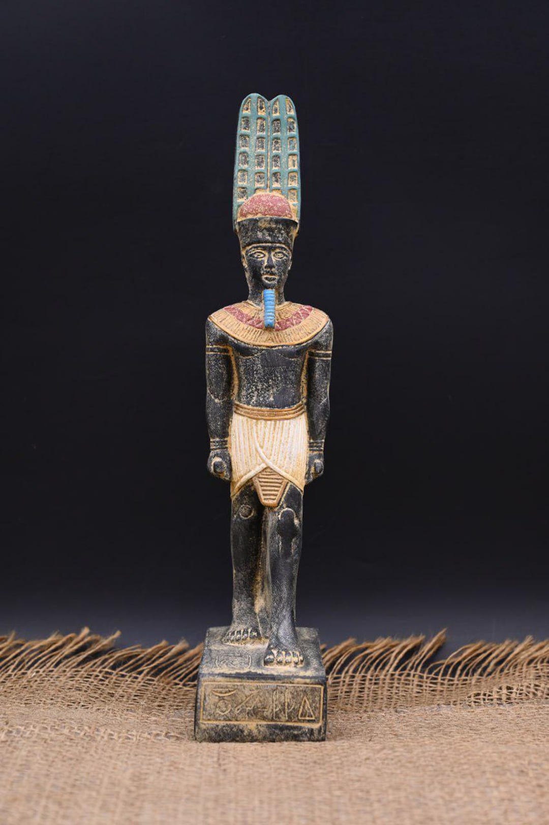 Amun Ra Statue , Ancient Egyptian God Amun Re, Ancient Egyptian ...