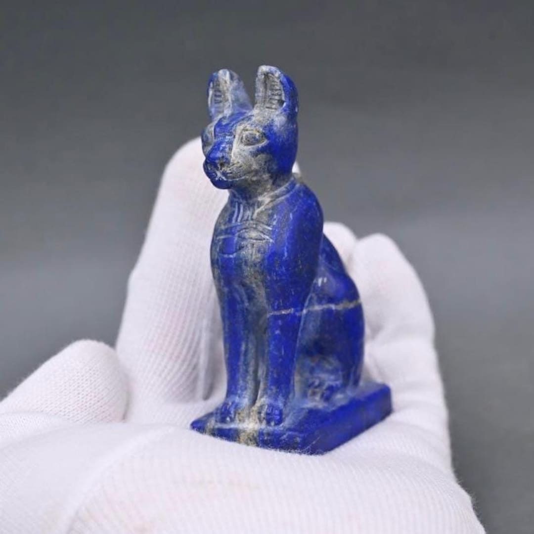 Pretty Goddess Bastet Cat Amulet Ancient Egyptian Goddess Happens ...