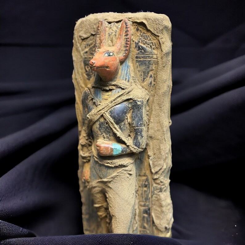 Anubis God Statue Ancient Egyptian Deity Figurine Finest Stone ...