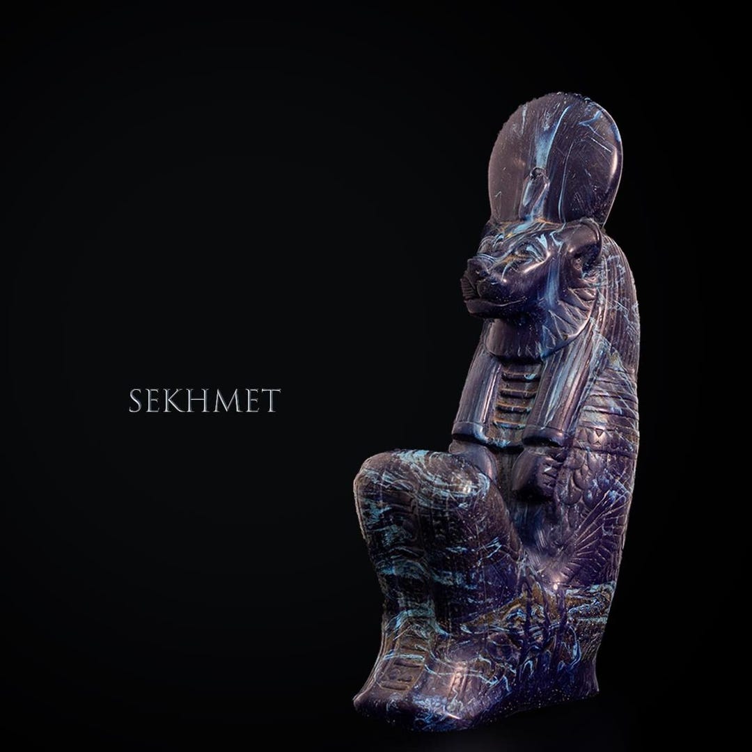 Sekhmet Egypt BC - Ancient Egyptian Antiquities Statue - Rare Pharaonic ...