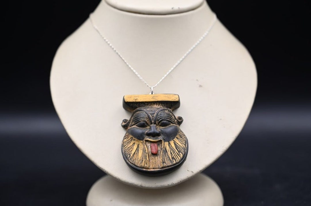 Rare Antique God Bes Statue Ancient Egyptian Protector God of Fun ...